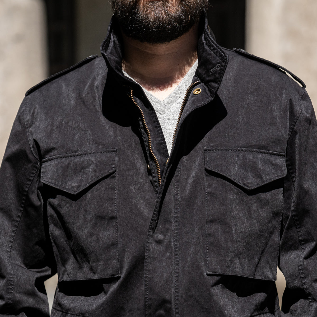 TEN C Field Jacket Black - Get the Ten C M65!