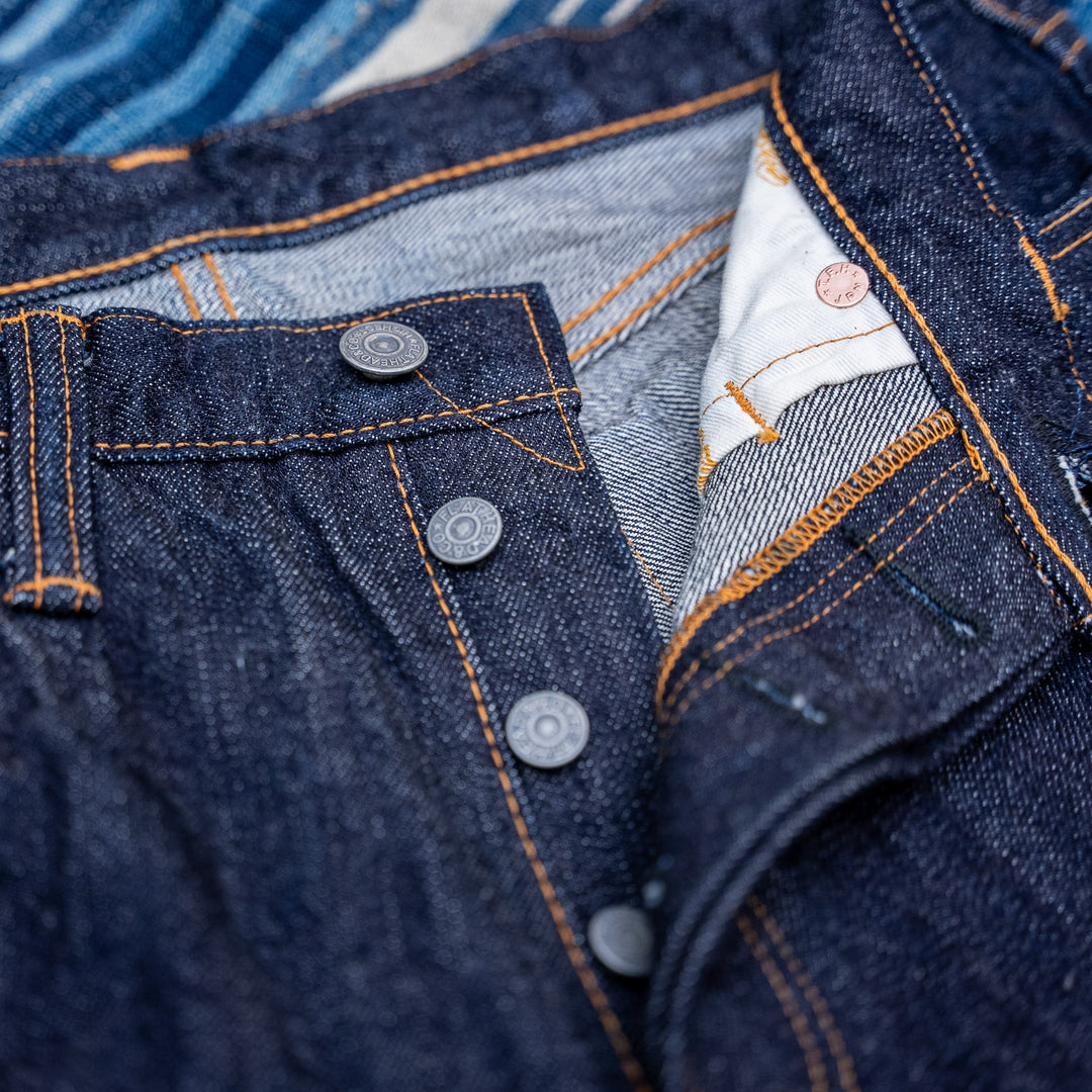 Flat Head FN-3009 14.5oz Selvedge Jeans - Regular Tapered Fit