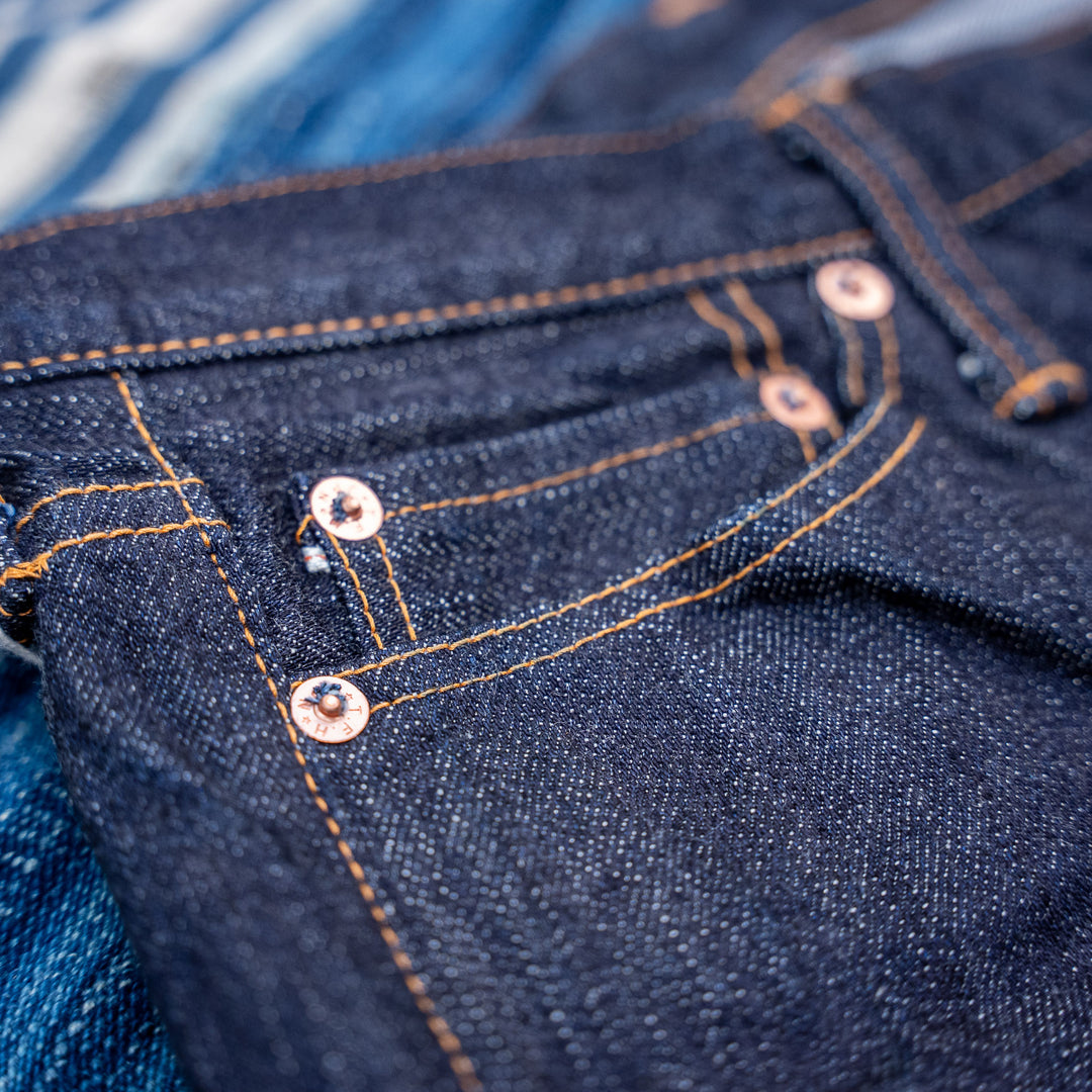 Flat Head FN-3009 14.5oz Selvedge Jeans - Regular Tapered Fit
