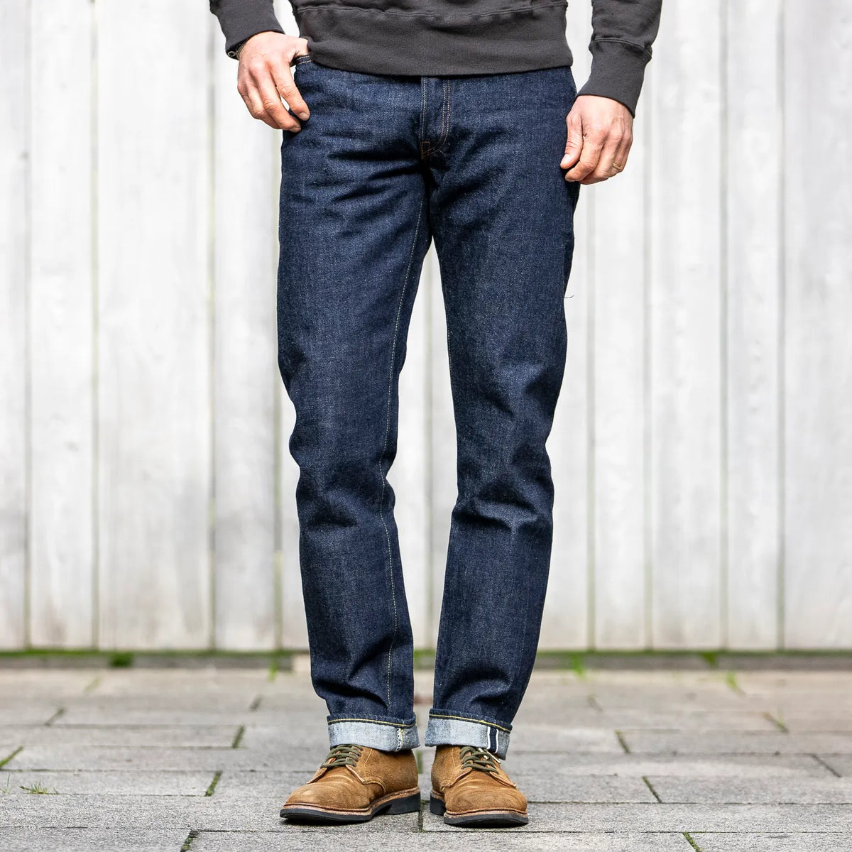 fullcount 1110w tapered jeans - 13.7oz selvedge denim made in japan