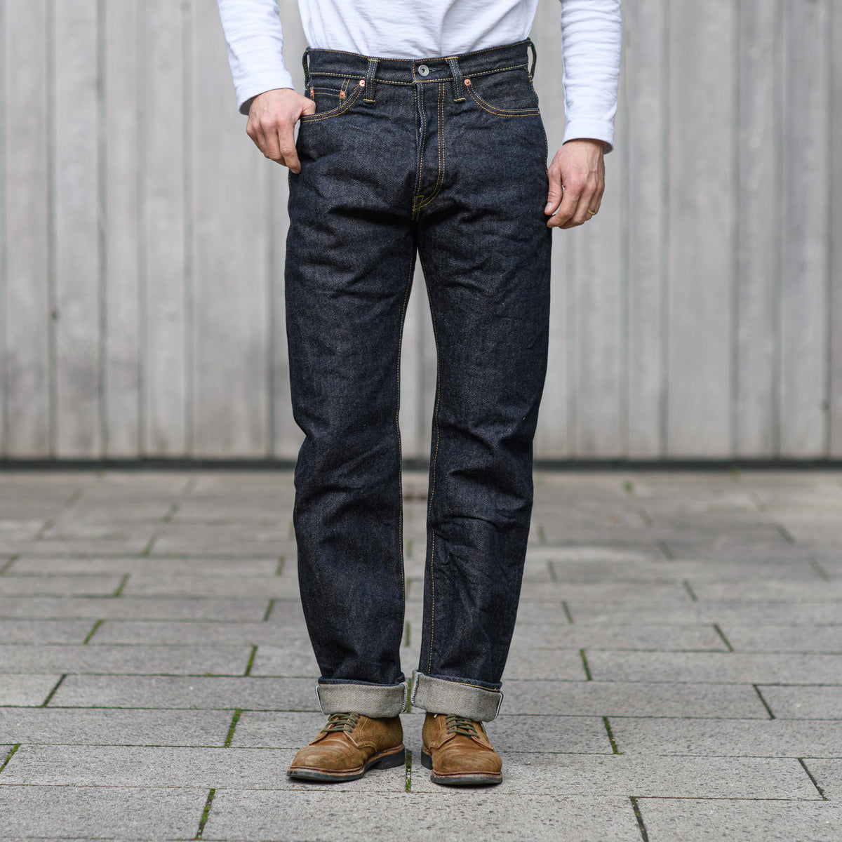 Iron Heart 888s 21oz Selvedge Denim Jeans - Relaxed Tapered