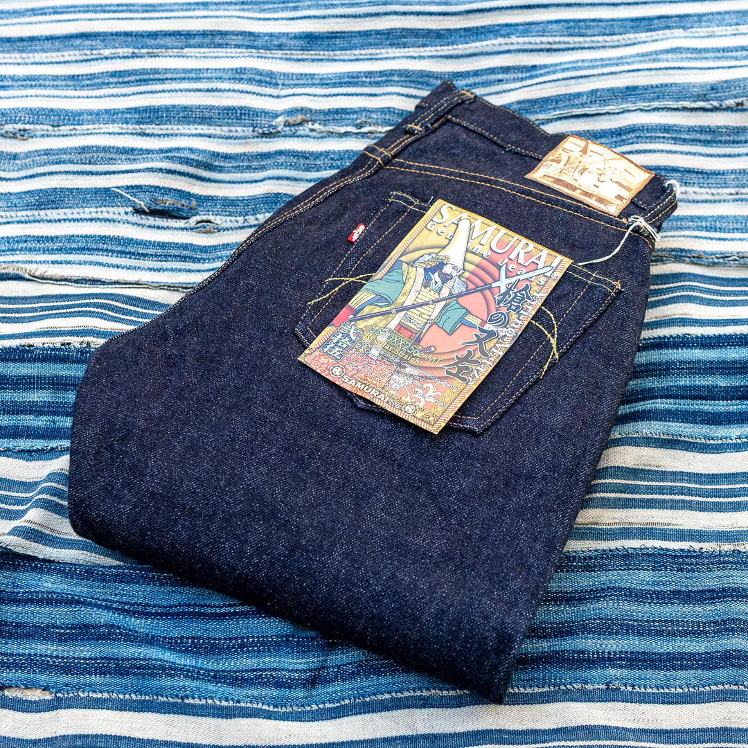 Samurai Jeans S510XX 25oz Yari-No-Mataza Selvedge – 25th Anniversary ...