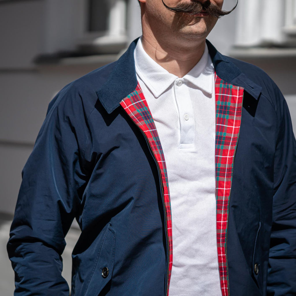 Baracuta G9 Original Harrington Jacket - Color Navy
