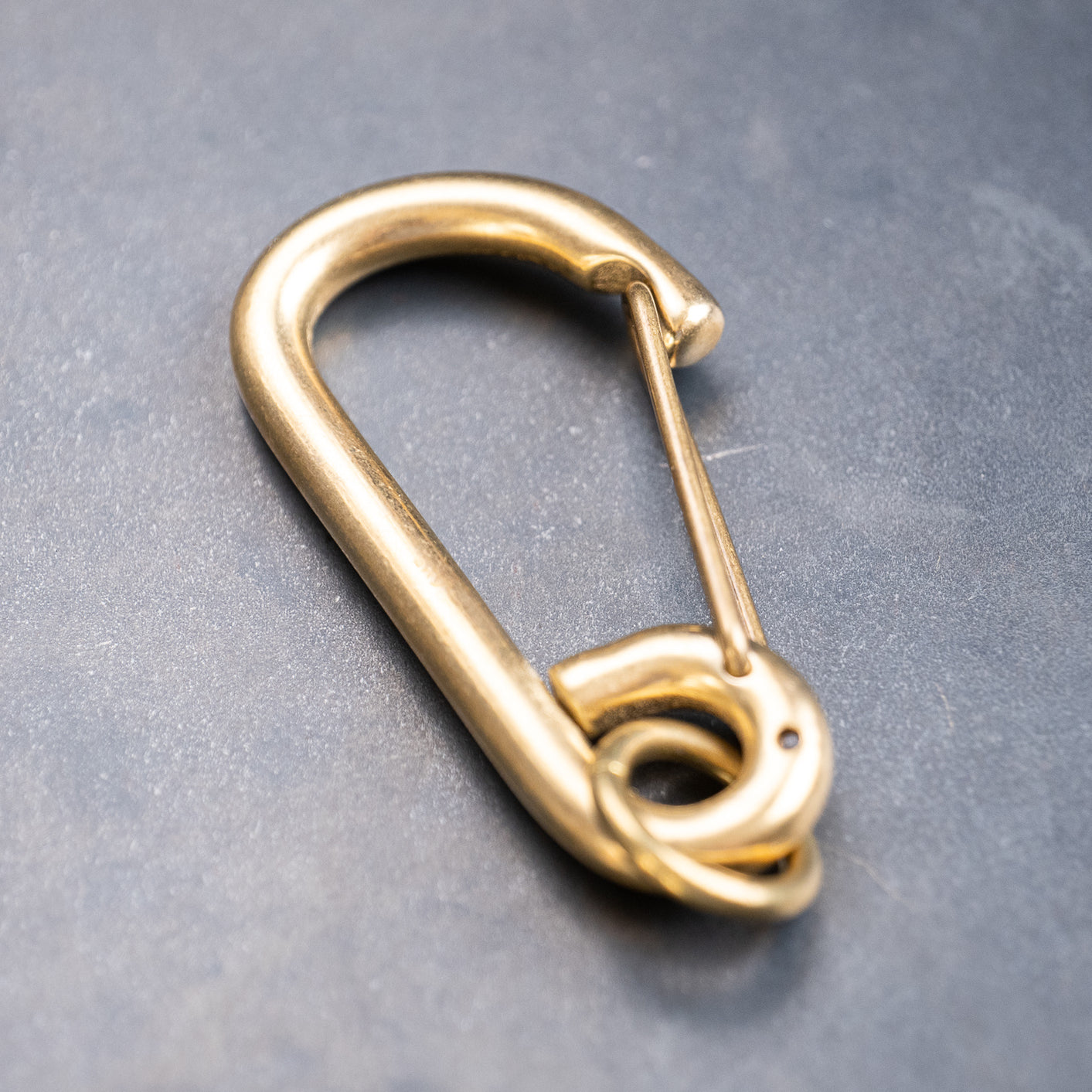 Kobashi Studio Supersized Karabiner – Solid Brass – Statement - The ...