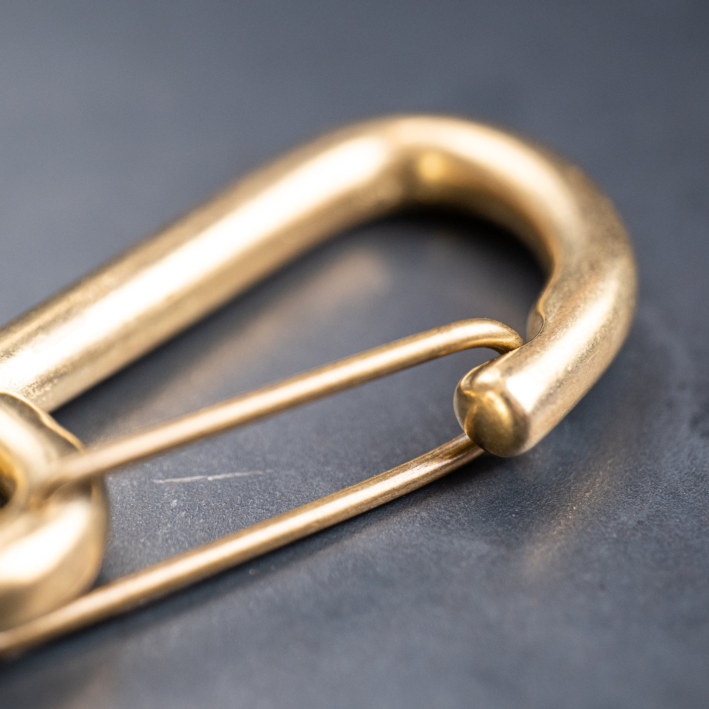 Kobashi Studio Supersized Karabiner – Solid Brass – Statement - The ...