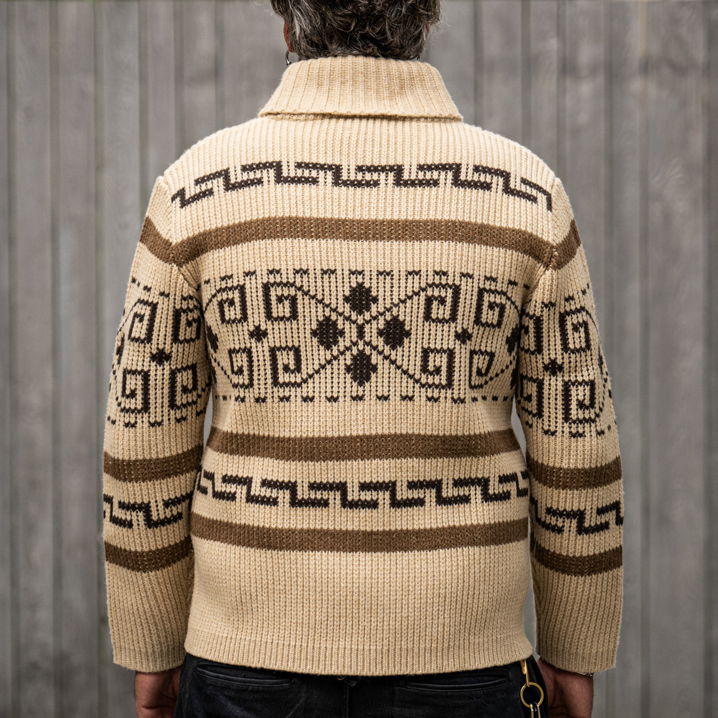 Pendleton The Original Westerley Cardigan – Tan/Brown