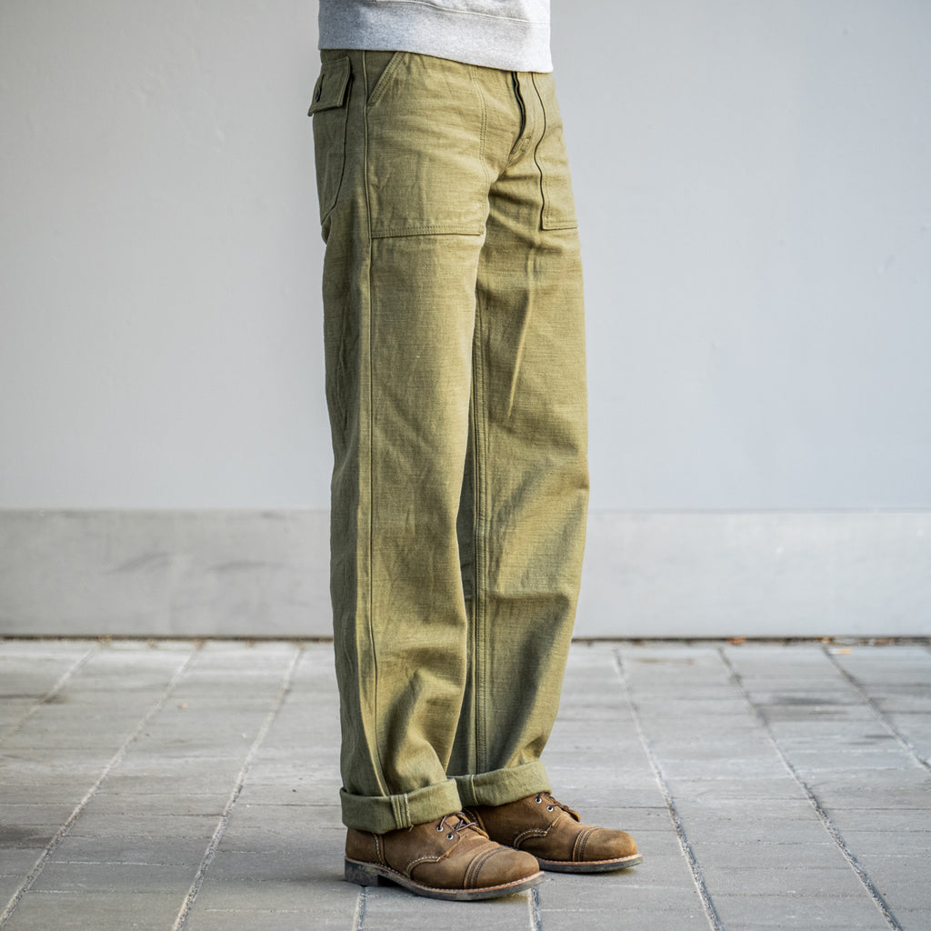 Samurai 15oz Selvedge Sateen Baker Pants - Regular Straight