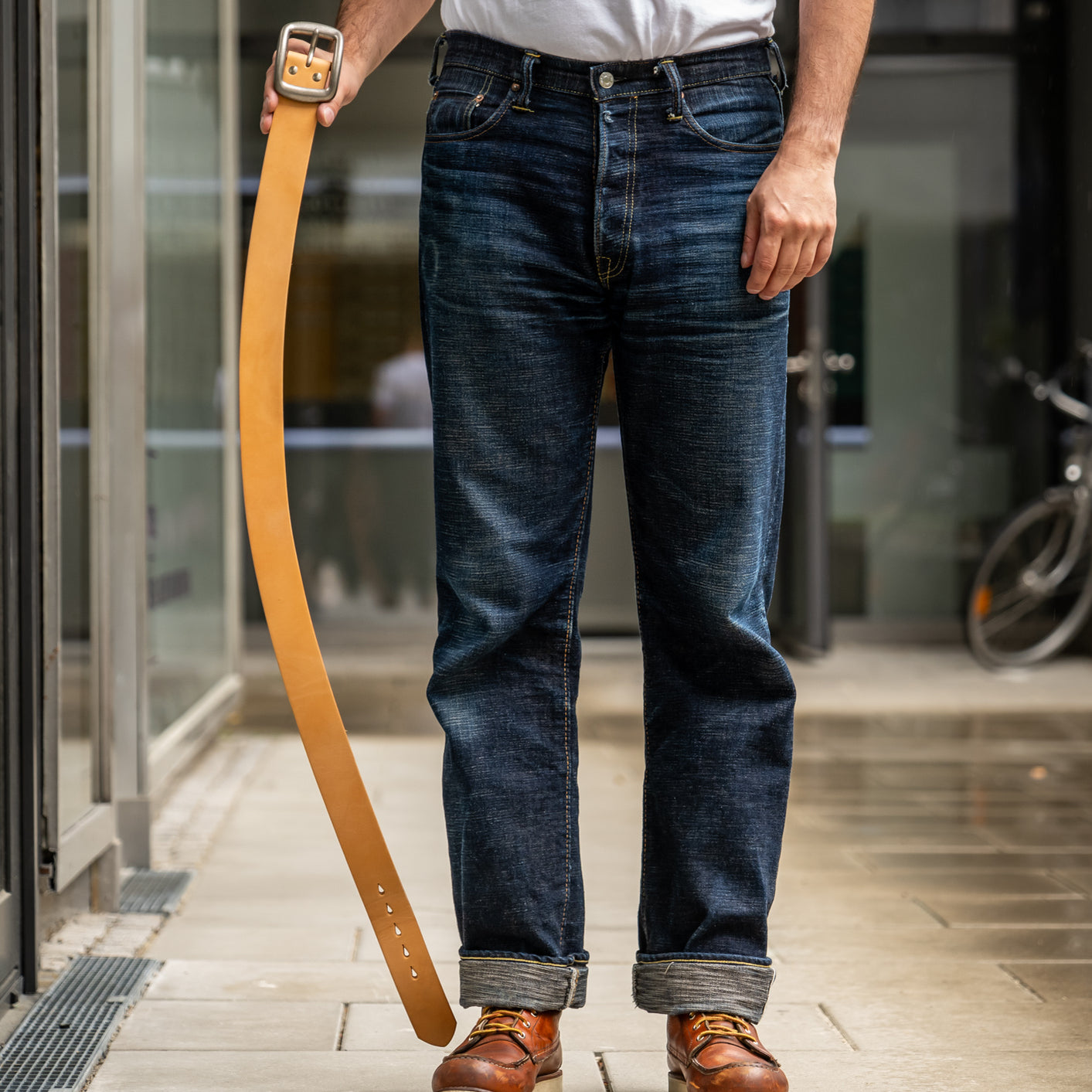 Samurai Heavy Curve Belt - Natural
