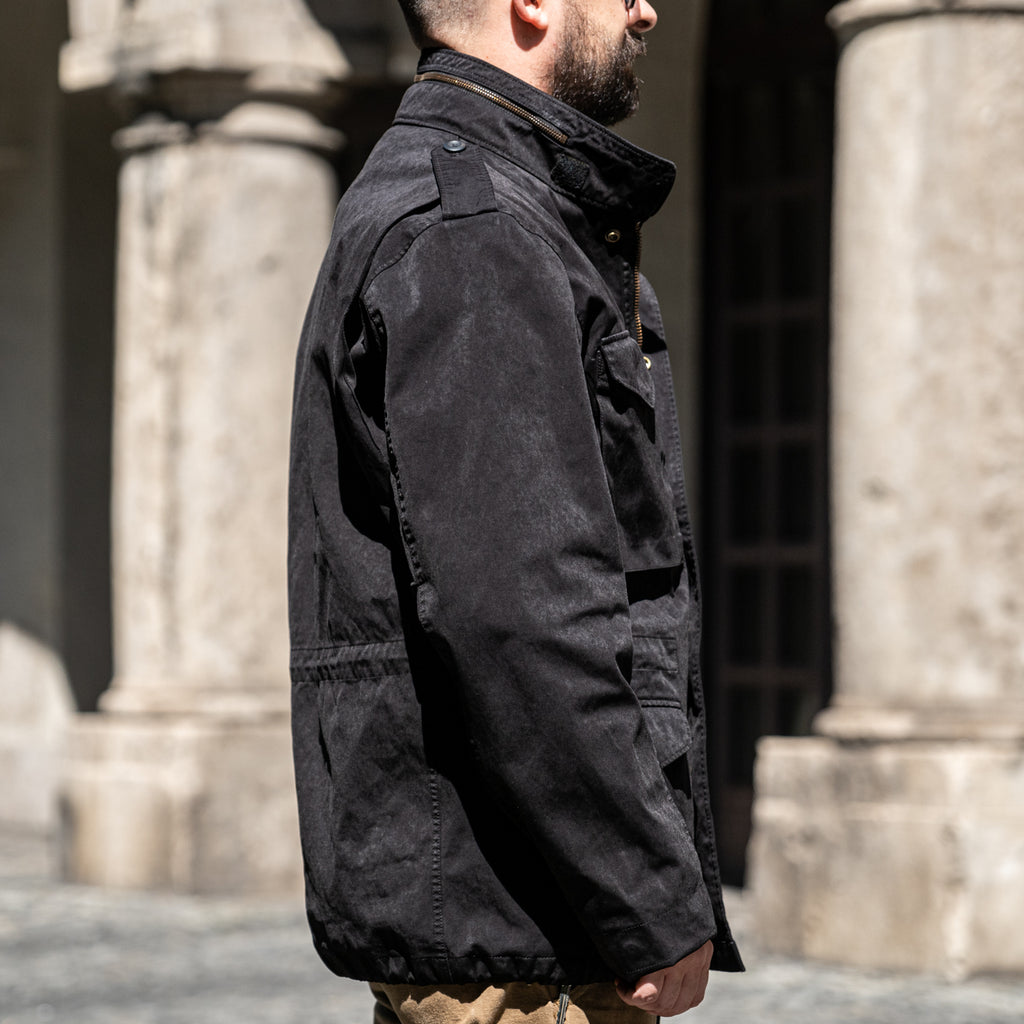 TEN C 13oz OJJ Field Jacket - Black – Statement - The Denim Store