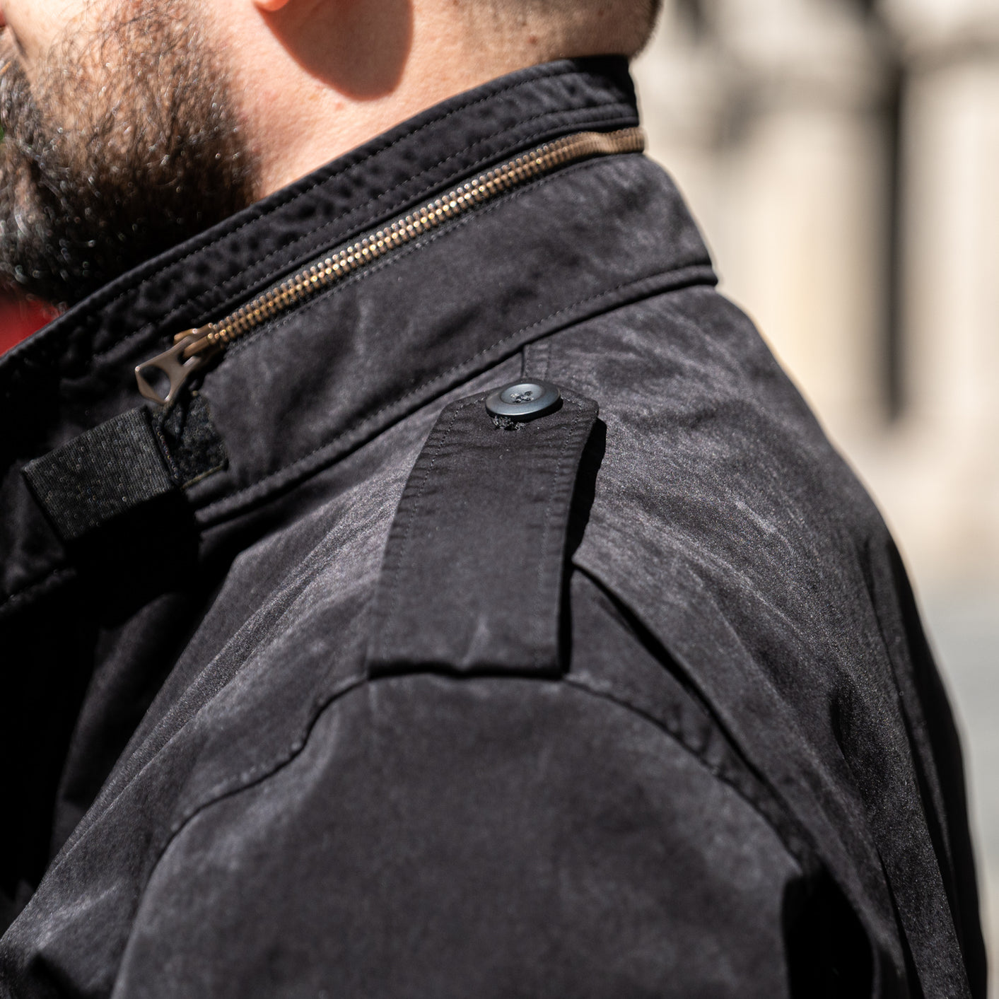 TEN C 13oz OJJ Field Jacket - Black – Statement - The Denim Store